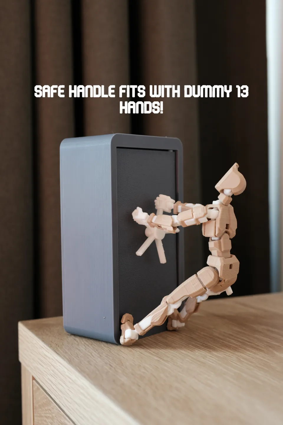 Dummy 13 Gun Safe (w/ Functional Lock) by n8 designs MakerWorld ...