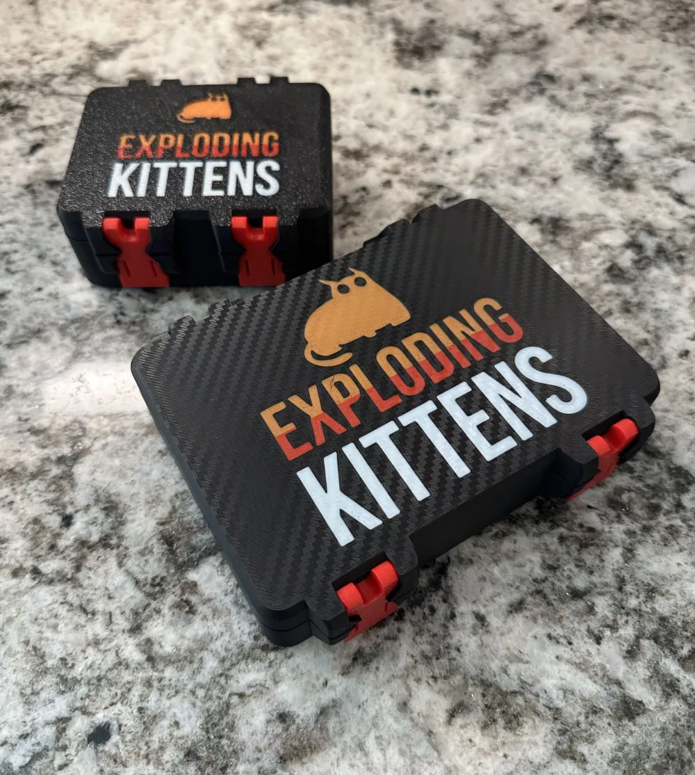Exploding Kittens - Dual Card Box - SnapLock Ed. Remixed by ...