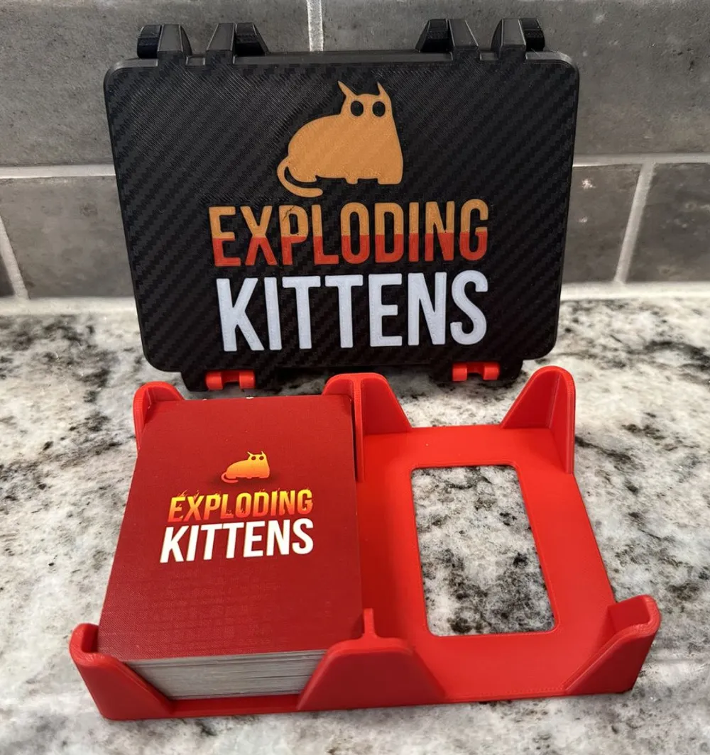 Exploding Kittens - Dual Card Box - SnapLock Ed. Remixed by ...