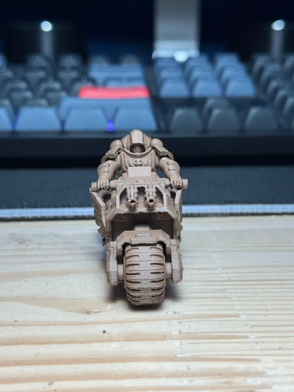 Dark Angel Space Marine-mounted Motorbike Warhammer by Gallerus ...