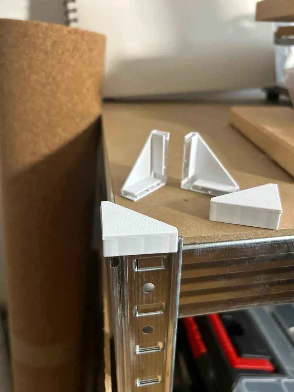 Clip-On Heavy-Duty Shelf Foot - Free 3D Print Model - MakerWorld