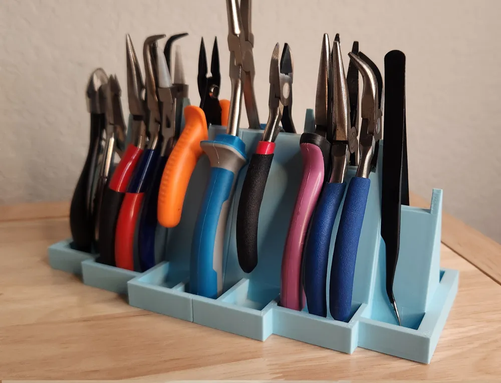 Organizer/Holder/Stand for Small Hobby Pliers by OminousFyxen3D ...
