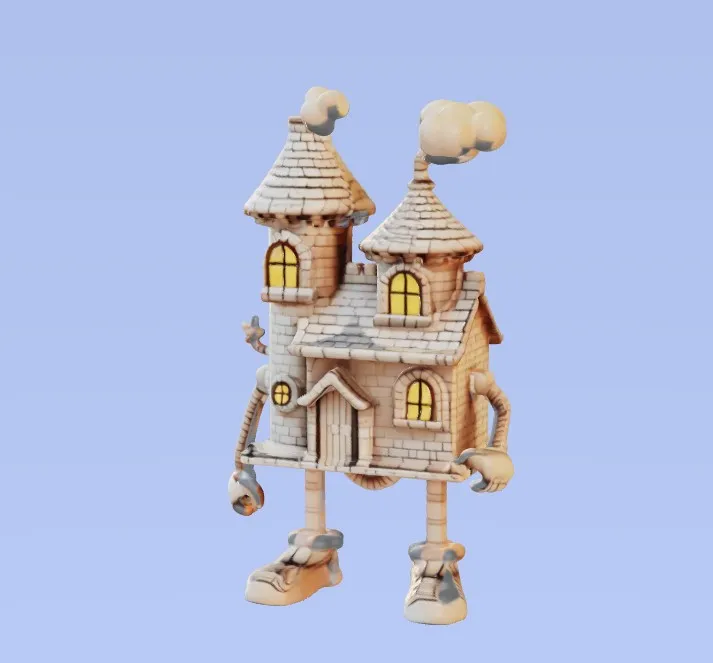 Howl’s Moving Castle - Stylized 3D Model by Simo_bagg3d MakerWorld ...