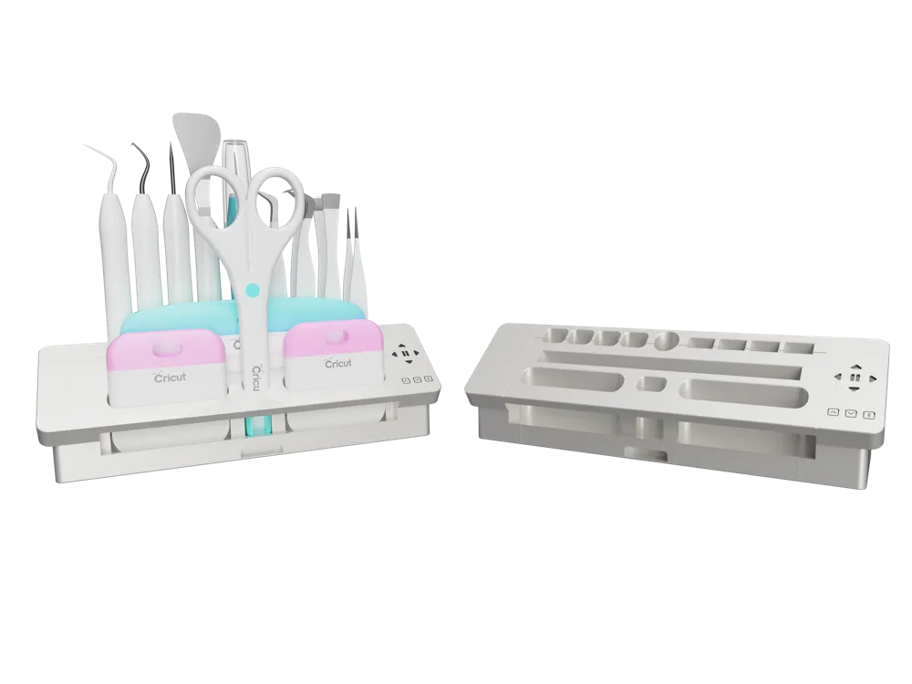 Silhouette Cameo 4 Inspired Tool Tidy - Free 3D Print Model - MakerWorld