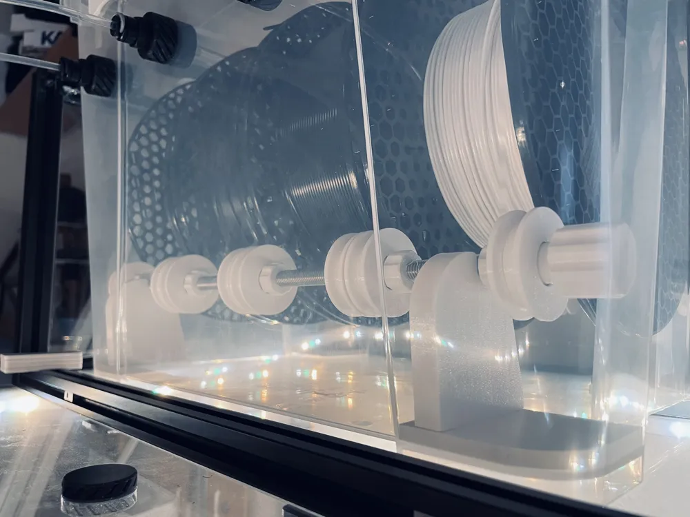 Filament Dry Box 4x (IKEA Samla 22L) - Free 3D Print Model - MakerWorld