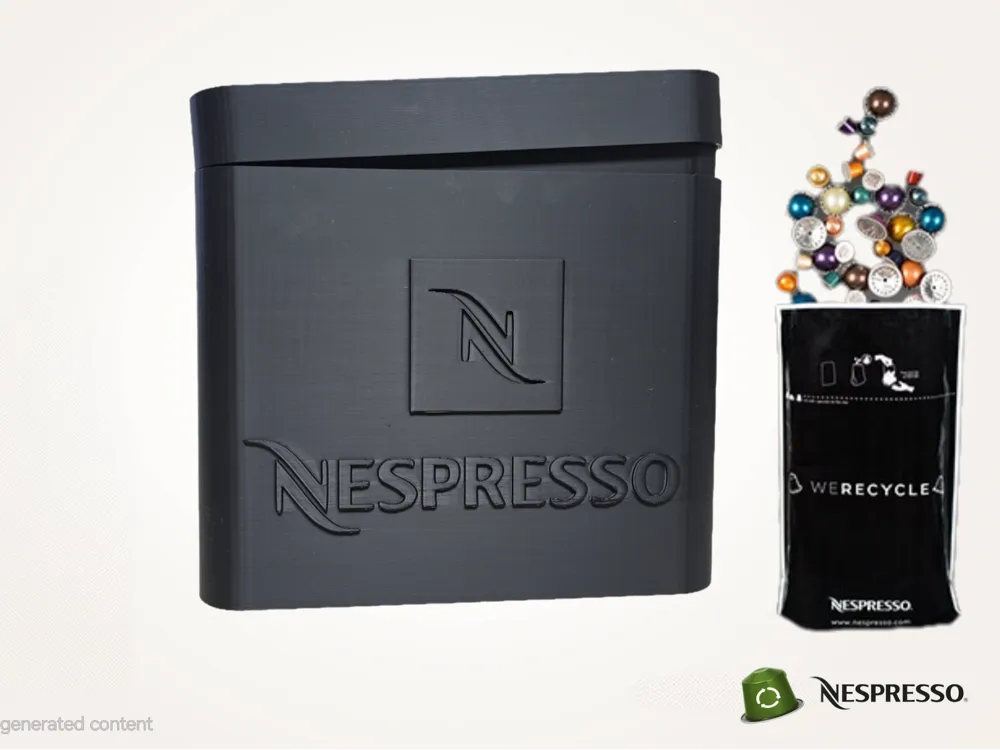 Nespresso Capsules Recycling Bin - Free 3D Print Model - MakerWorld