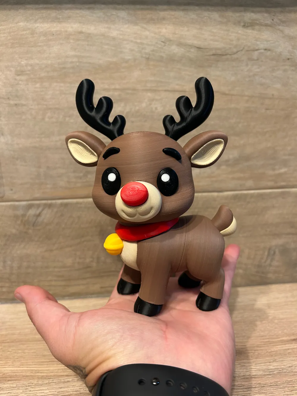 Rudolf the reindeer - No AMS - Free 3D Print Model - MakerWorld