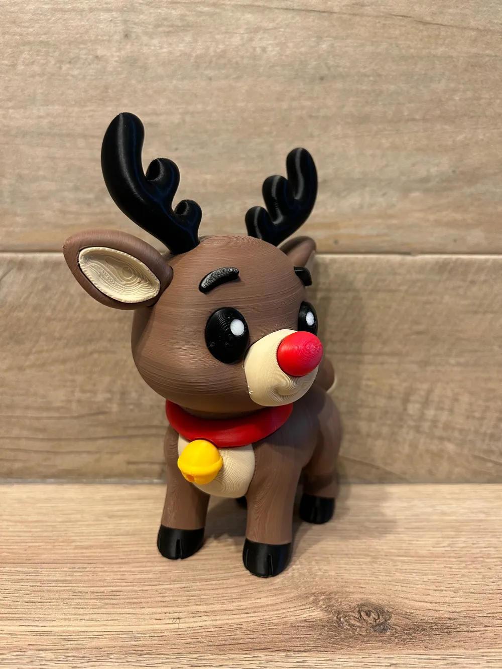 Rudolf the reindeer - No AMS - Free 3D Print Model - MakerWorld