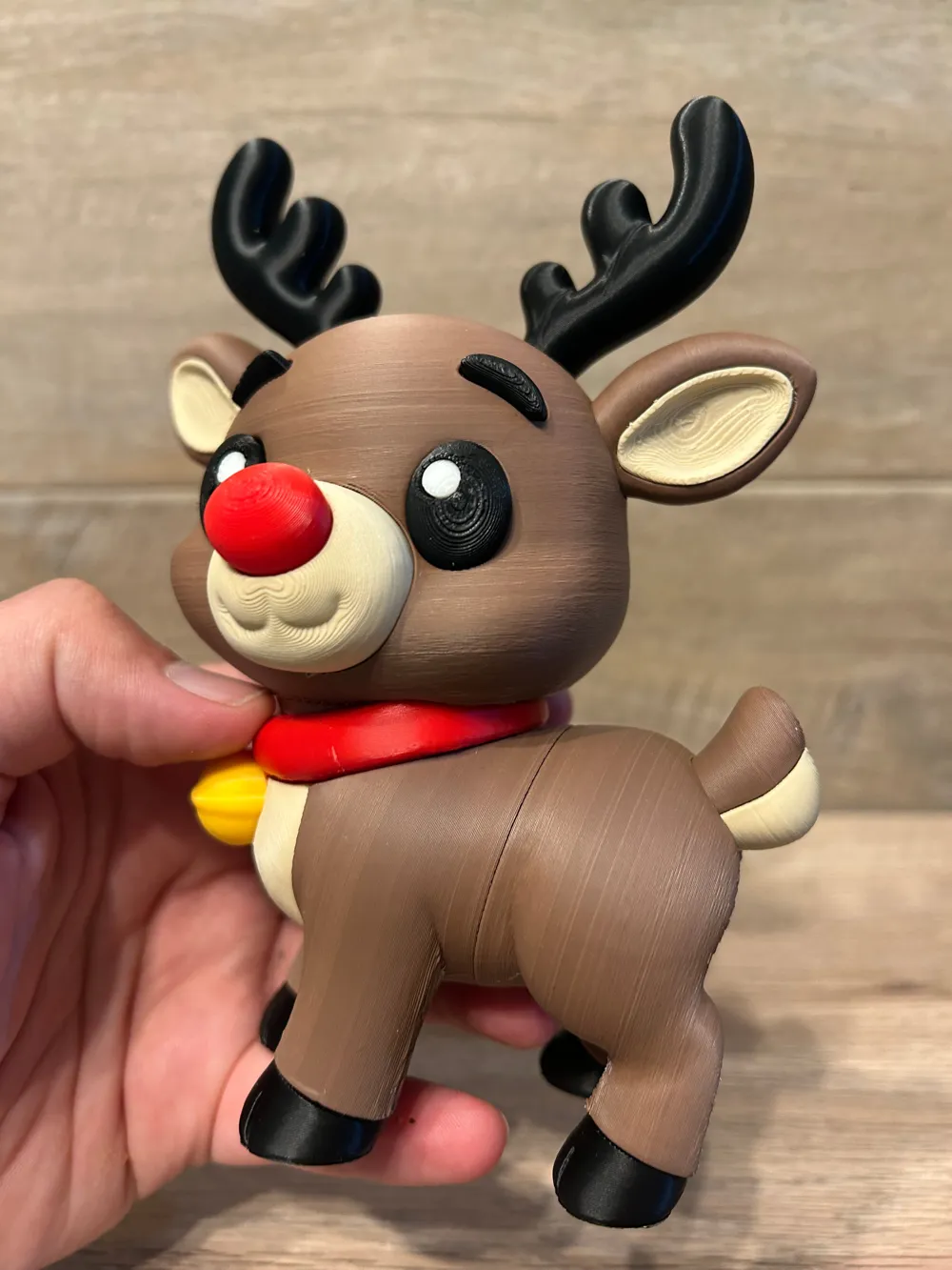 Rudolf the reindeer - No AMS - Free 3D Print Model - MakerWorld