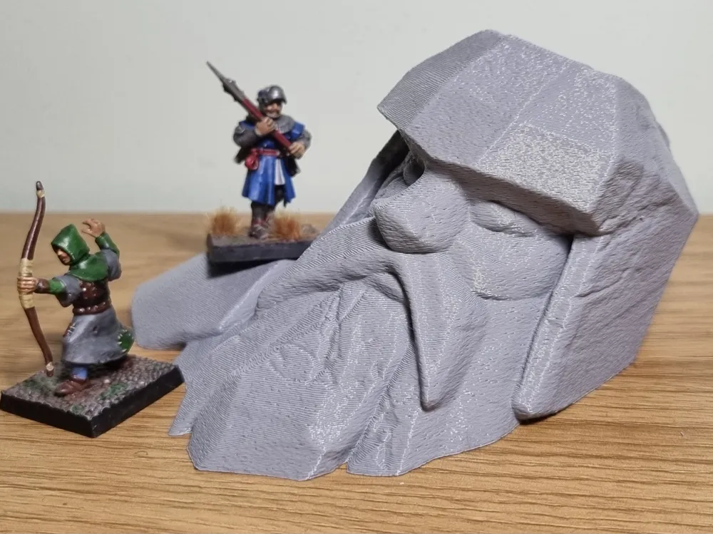 Colosal dwarf statue - Free 3D Print Model - MakerWorld