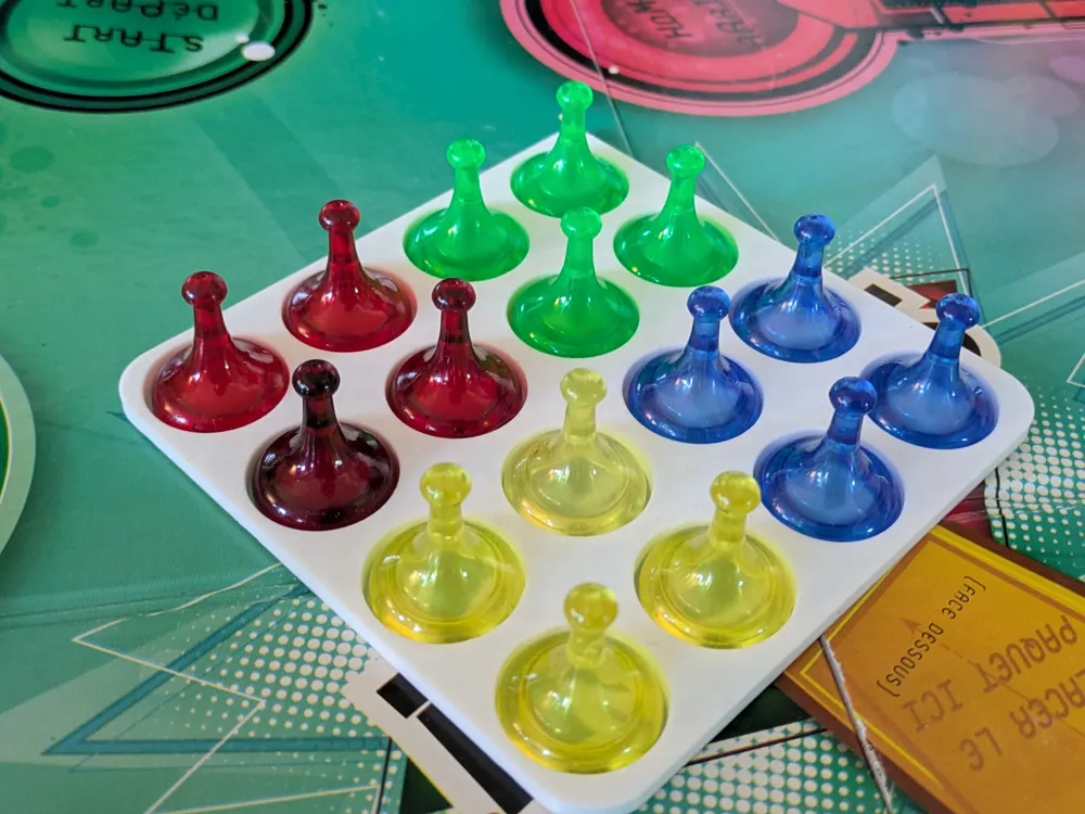 SORRY Board Game Pieces and Card Deck Holders by Penguin Prints ...