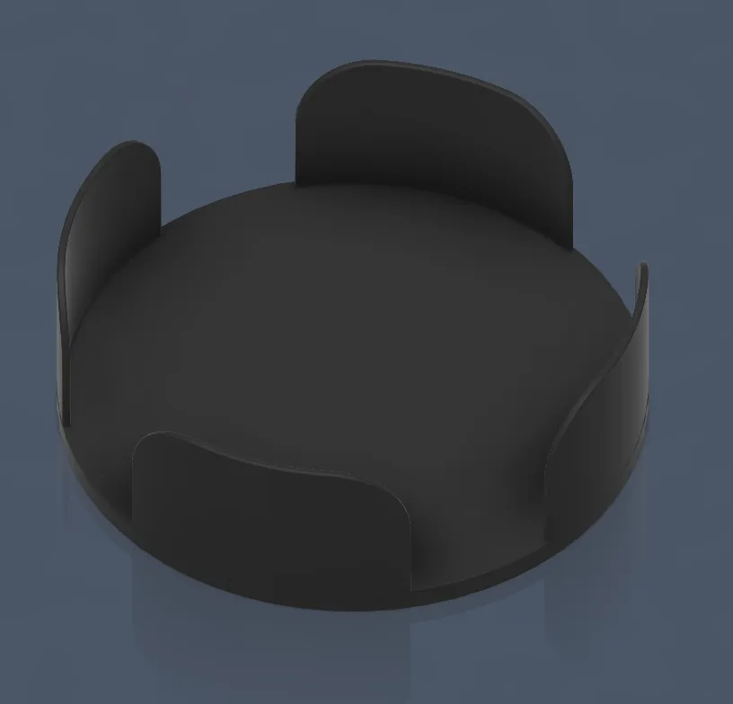 Wisconsin Badger Coasters and Holder by Luke - MakerWorld