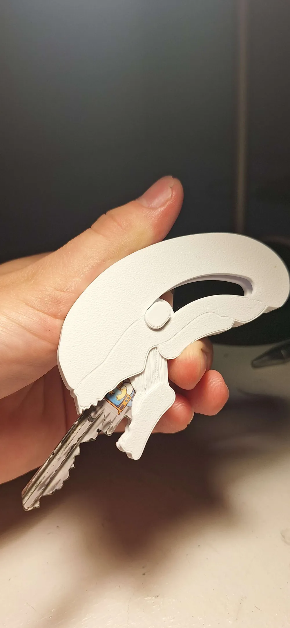 Alien key cover by Dinmor MakerWorld: Download Free 3D Models