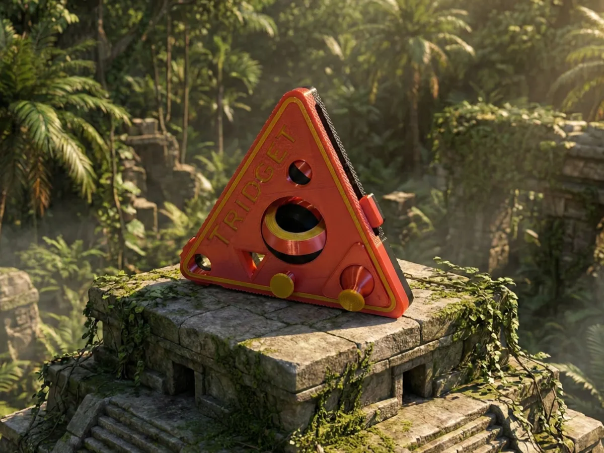 Tridget Fidget Triangle - Free 3D Print Model - MakerWorld