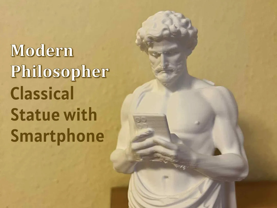 Modern Philosopher – Classical Statue - Free 3D Print Model - MakerWorld