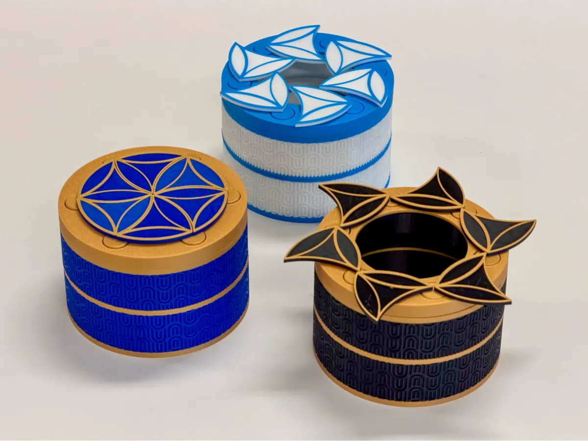 Mechanical Spinning Top Box - Free 3D Print Model - MakerWorld