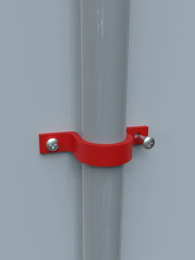 PVC pipe holder 15mm - 20mm by OBE_Design - MakerWorld