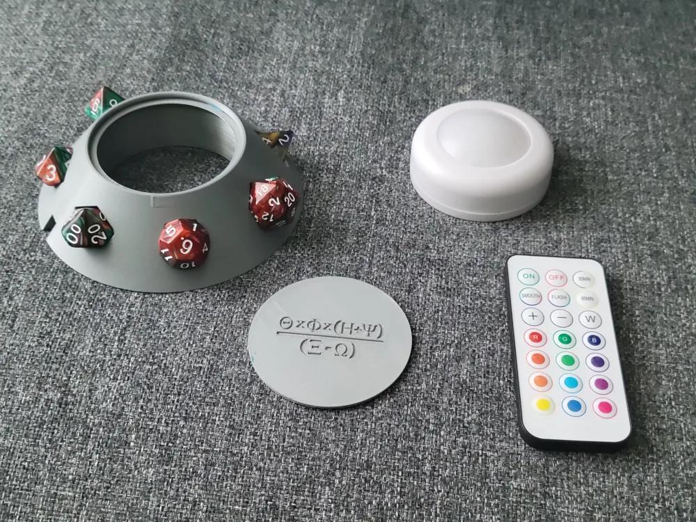 D&D Dice Dais Holder (For Escape Rooms) by islanddelver MakerWorld ...