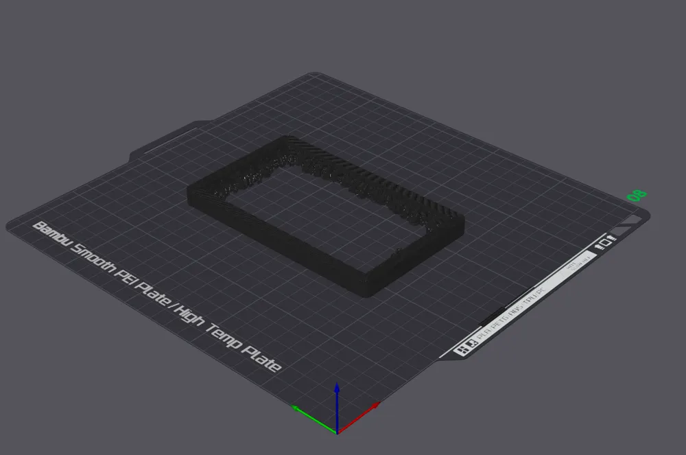 PSA Slab Snowflake Bumper - Free 3D Print Model - MakerWorld