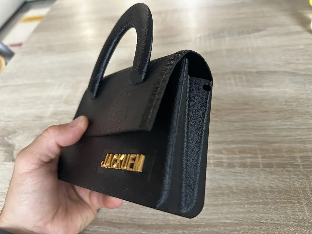Fashion Handbag (all 3D printable) - Free 3D Print Model - MakerWorld