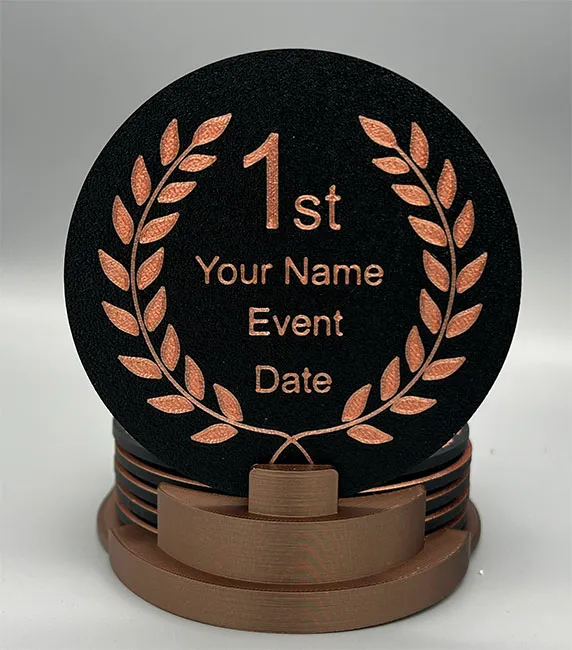 Coaster Trophy by JHN Designs - MakerWorld