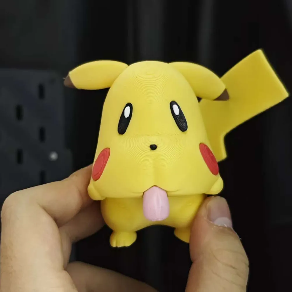 mini funny Pikachu about 7cm - Free 3D Print Model - MakerWorld