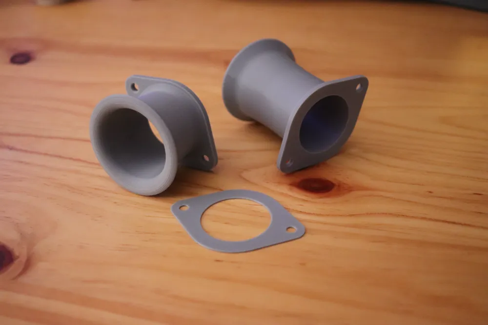 DHLA 40 Velocity stacks/trumpets with template - Free 3D Print Model ...