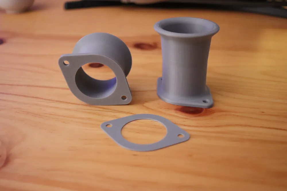 DHLA 40 Velocity stacks/trumpets with template by mike_sab MakerWorld ...