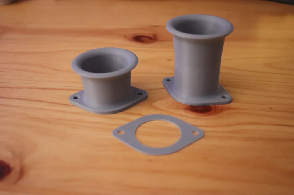 DHLA 40 Velocity stacks/trumpets with template by mike_sab MakerWorld ...