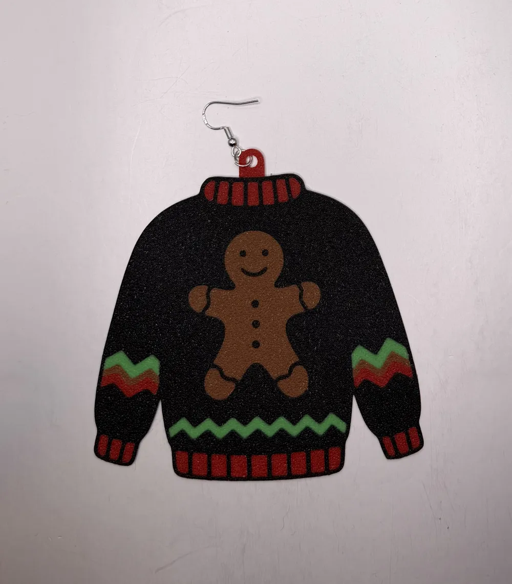 Mini Ugly Sweater Christmas Ornaments - Free 3D Print Model - MakerWorld
