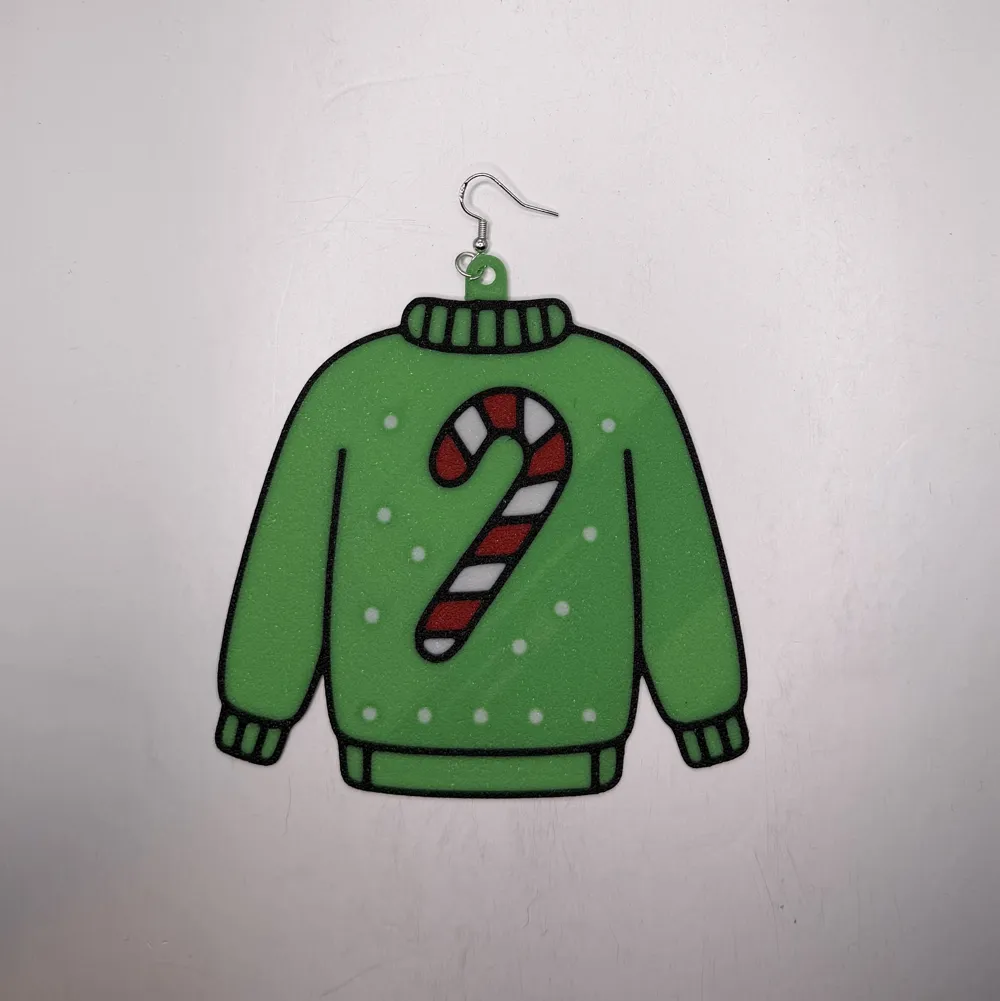 Mini Ugly Sweater Christmas Ornaments - Free 3D Print Model - MakerWorld