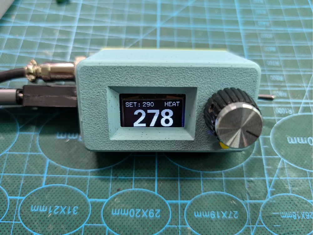Soldering Station T12 Iron mini Case Remixed by reggielee31 - MakerWorld