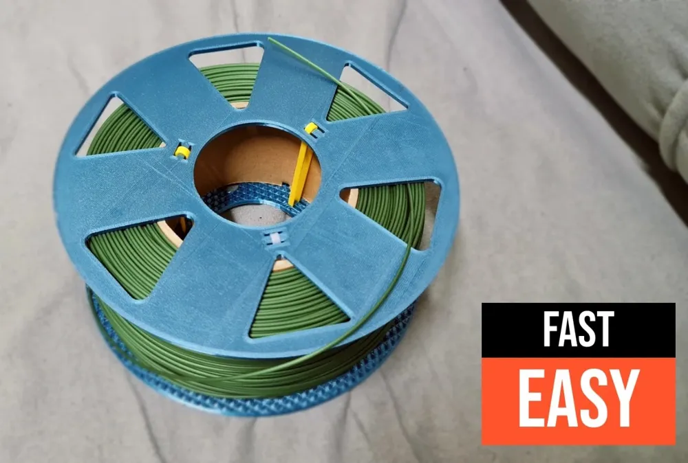 Zip-spool Filament Holder by Mekelele - MakerWorld