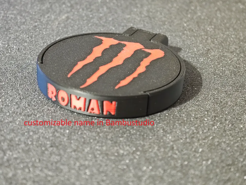 MonsterEnergy can lid collection print in Place - Free 3D Print Model ...
