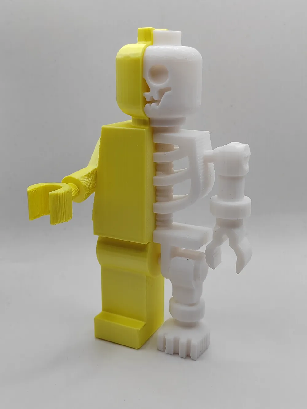 Anatomy of a Minifigure - split model 2 plates - Free 3D Print Model ...