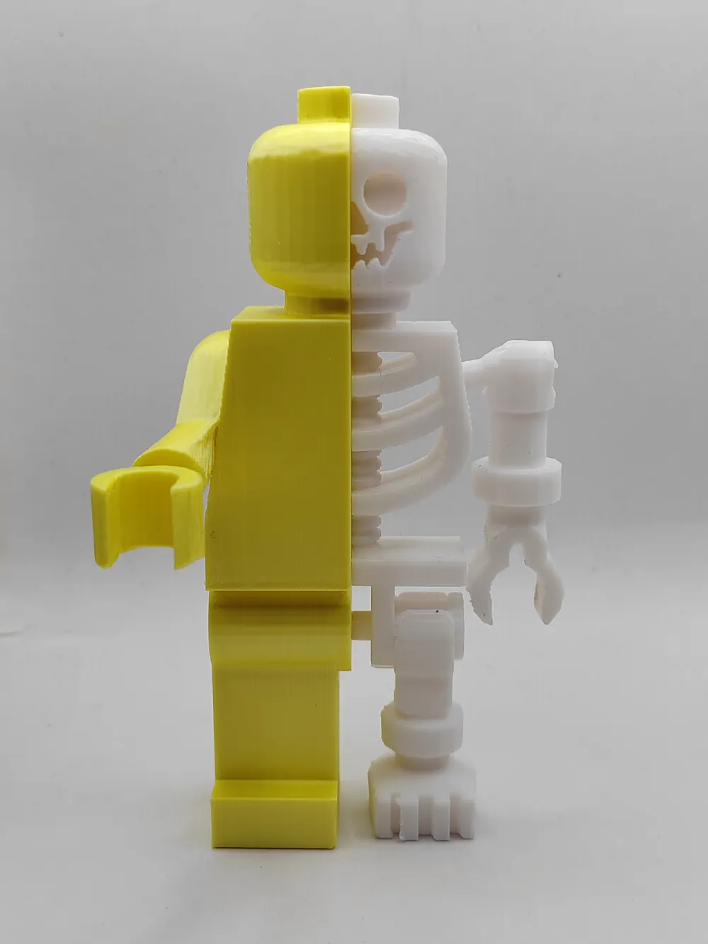 Anatomy of a Minifigure - split model 2 plates - Free 3D Print Model ...
