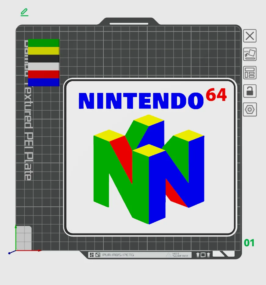 Nintendo 64 led light box by Nostalgicprints - MakerWorld