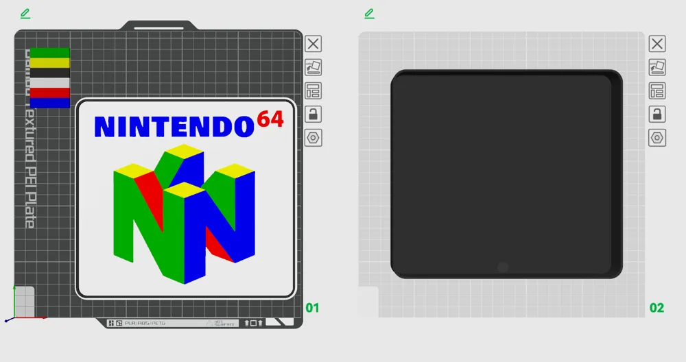 Nintendo 64 led light box by Nostalgicprints - MakerWorld