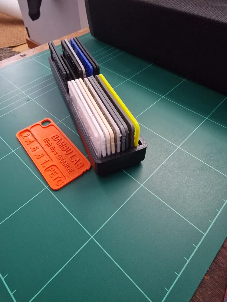 Gridfinity Favorite Filament Sample holder by Tosic.killer MakerWorld ...