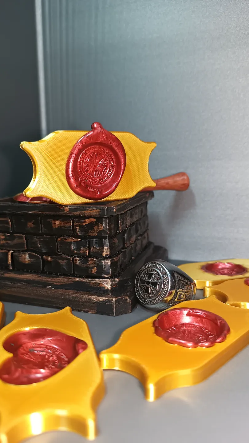 Custom 3D-Printed Seal Molds – 10 Unique Designs! by 3D.printing ...