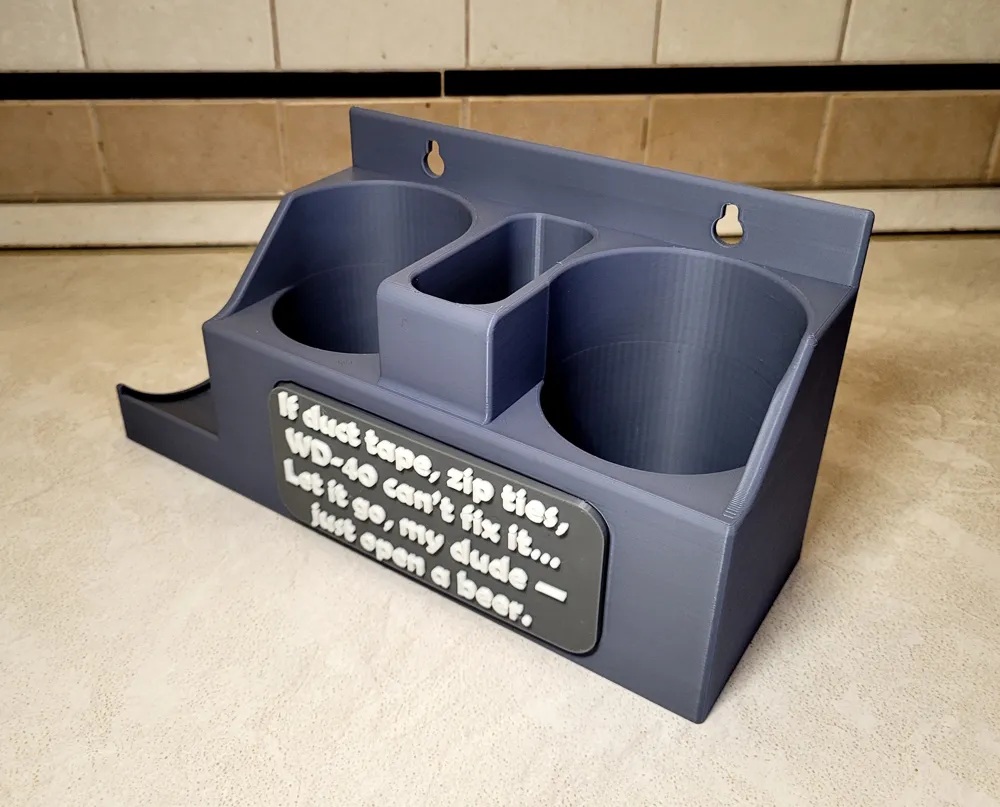 Ultimate Garage Survival Kit (Customizable) - Free 3D Print Model ...