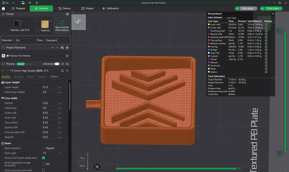 Dr. Squatch Square Soap Dish by Practical_Guy MakerWorld: Download Free 3D Models