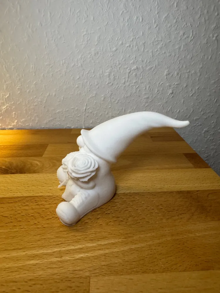 Rose Gnome - Free 3D Print Model - MakerWorld