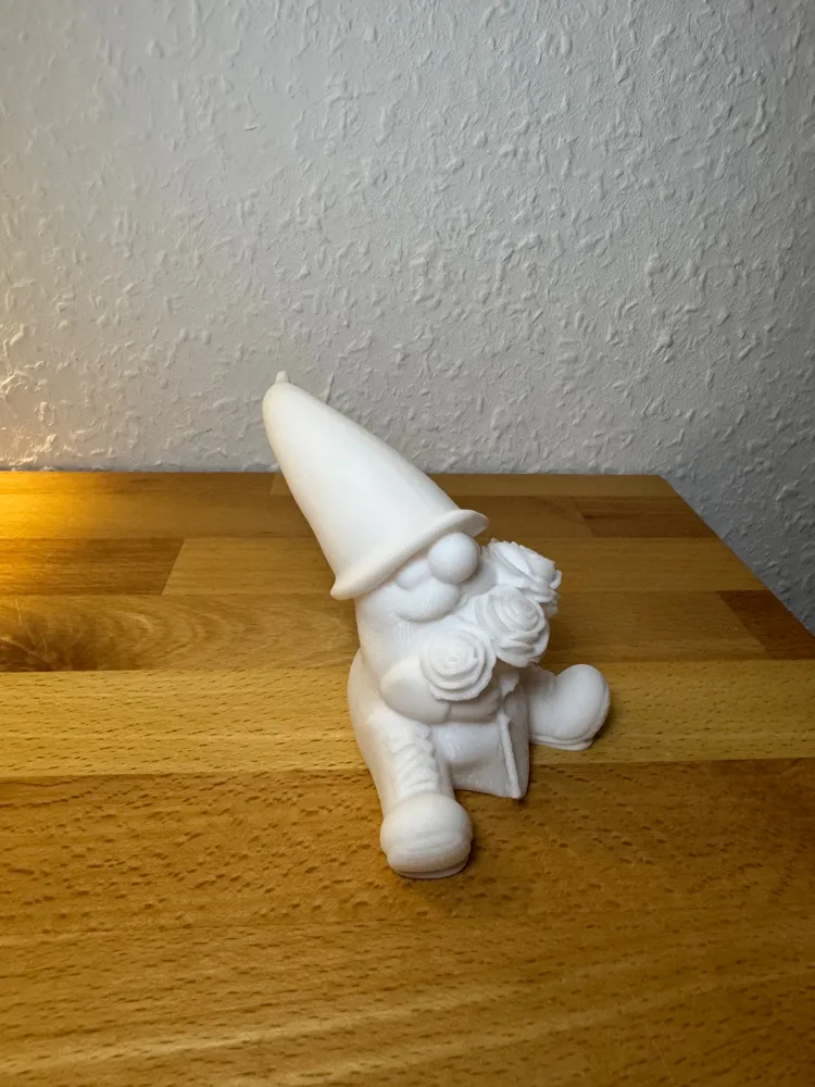 Rose Gnome - Free 3D Print Model - MakerWorld
