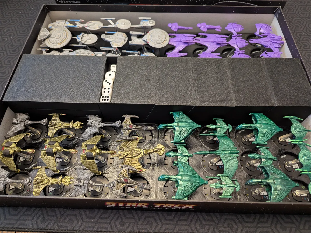 Organizador para Avatar Star Trek Fleet Captains - Modelo gratuito para ...