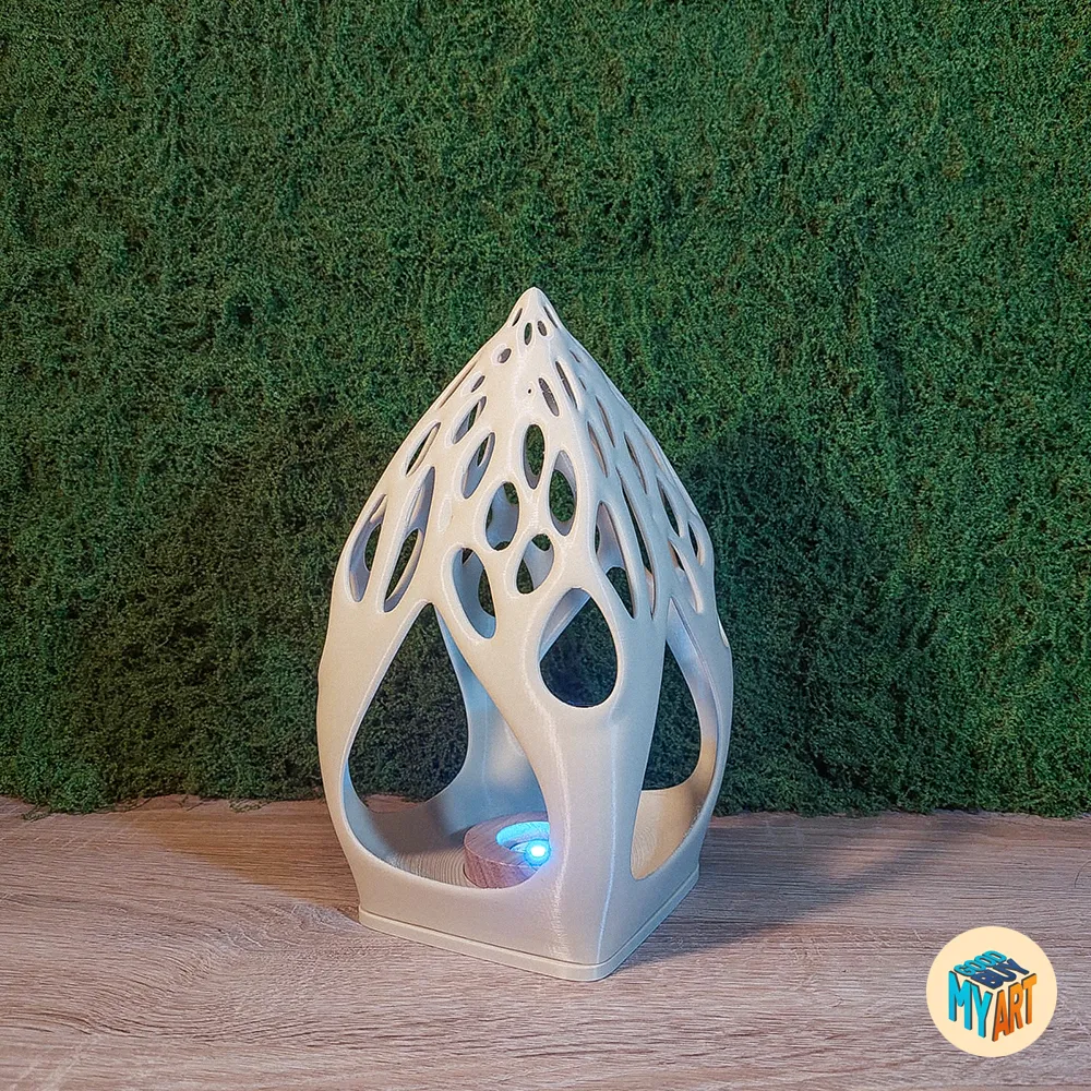 Organic Forest Shadow Lamp Design by Vlad Radu MakerWorld: Download ...