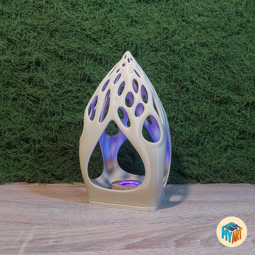 Organic Forest Shadow Lamp Design by Vlad Radu MakerWorld: Download ...