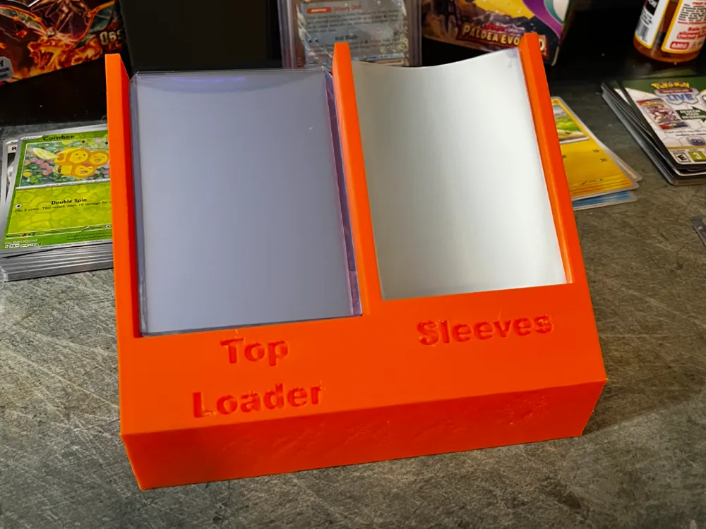 Top Loader/Penny Sleeve stand by HB-3D MakerWorld: Download Free 3D Models