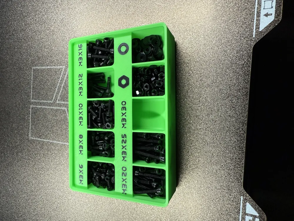 M3 Screw Gridfinity Bin 2x3x4 - Free 3D Print Model - MakerWorld