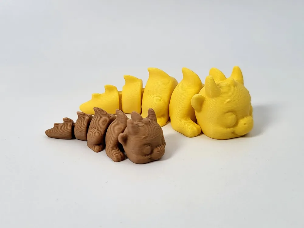 Articulated Drake the Dragon - Strong Joints - Free 3D Print Model ...